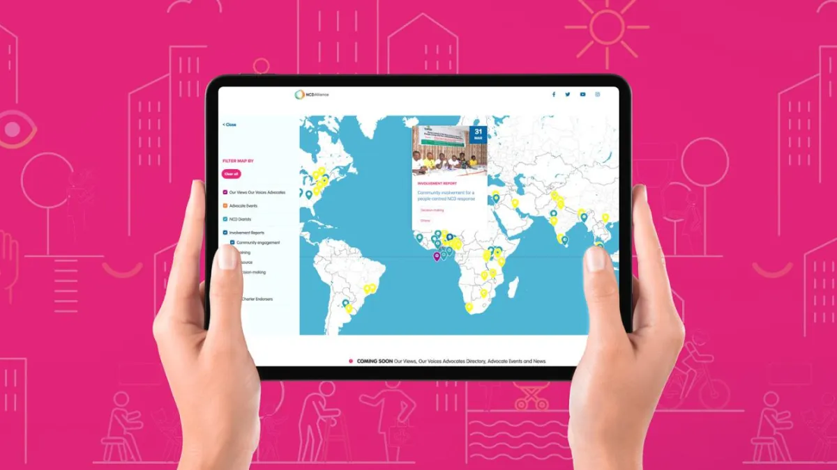 NCD Alliance launches the Map of Involvement to transform NCD Advocacy ...