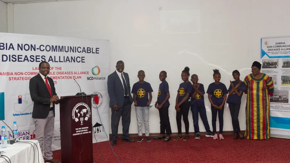 Launch of Zambia Non-Communicable Disease Alliance’s National NCD Strategic Implementation Plan ...